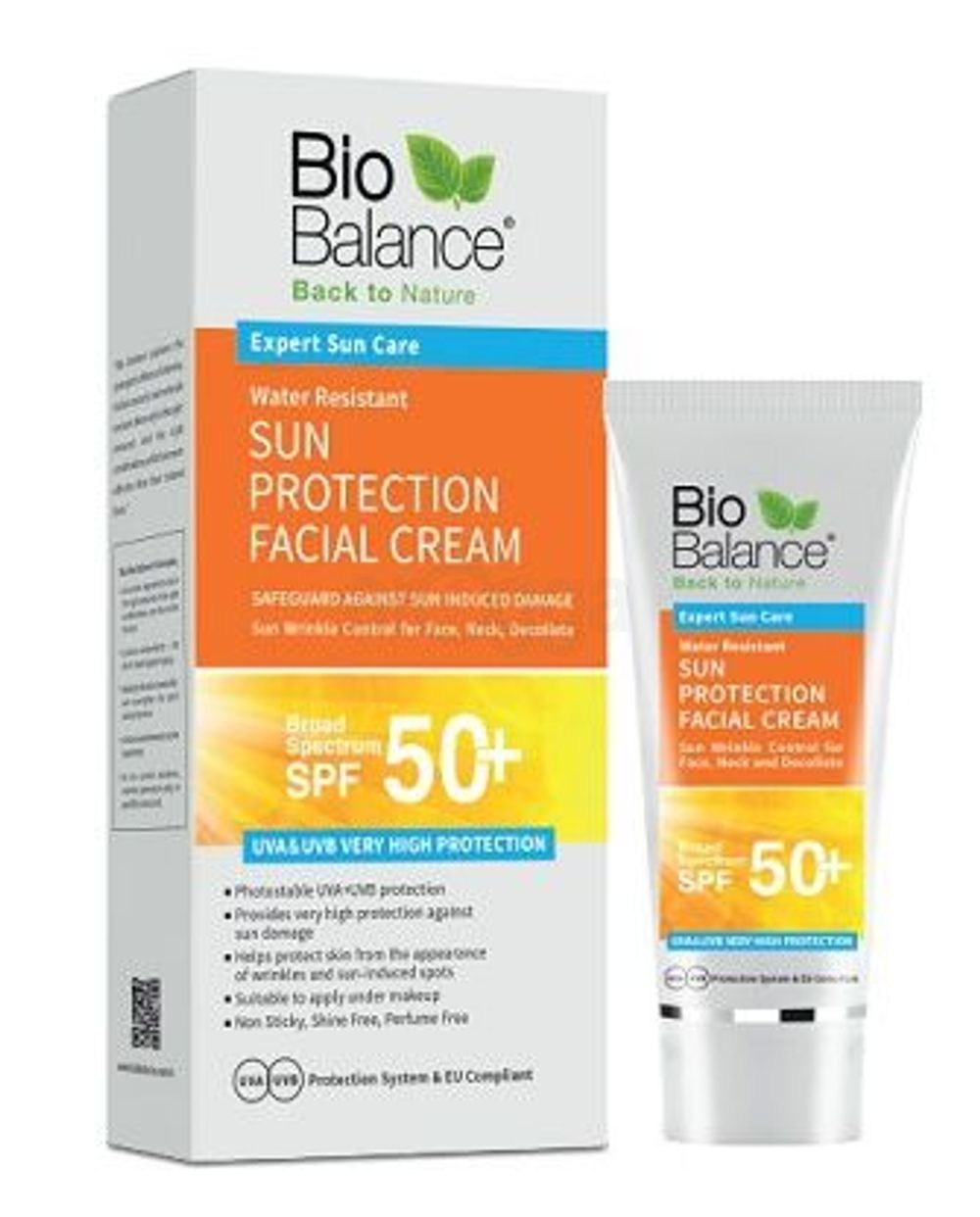 Bio Balance Sun Protection Facial Cream SPF 50+ - Arogga Online Pharmacy Bio Balance Sun Protection Facial Cream SPF 50+ - Arogga Online Pharmacy
