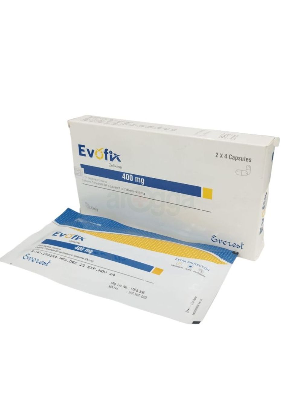 Evofix 400mg Capsule - Arogga Online Pharmacy