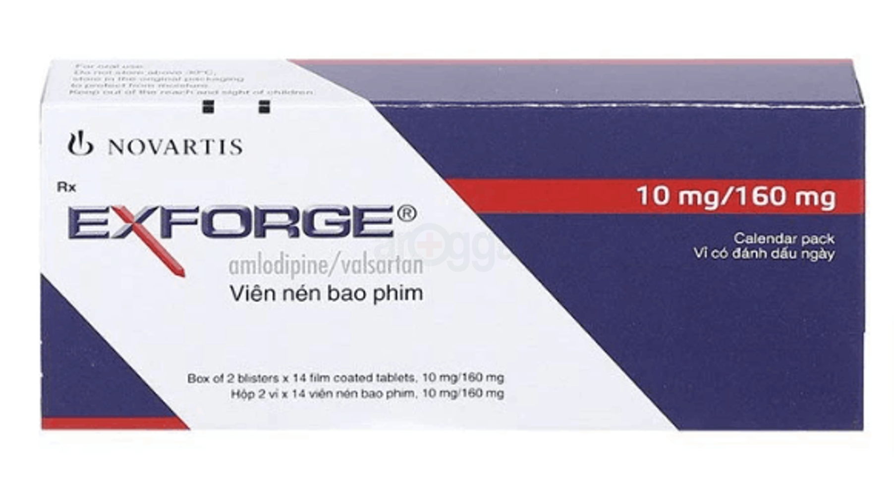Exforge 10/160 10mg+160mg Tablet - Arogga Online Pharmacy