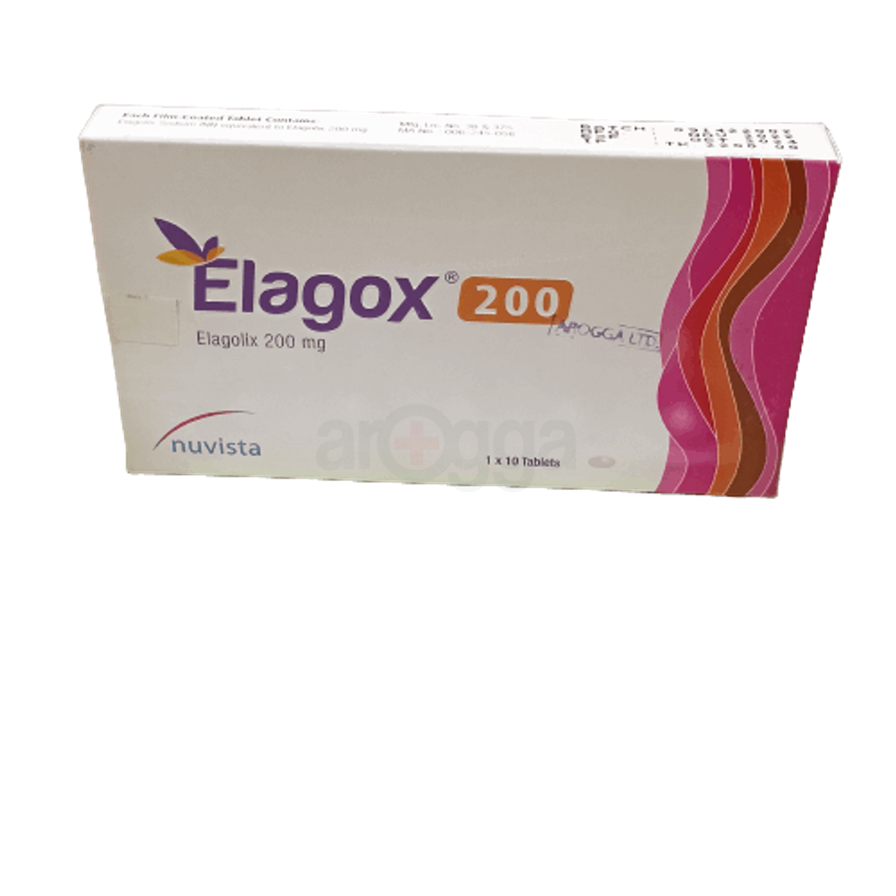 Elagox 200mg Tablet - Arogga Online Pharmacy