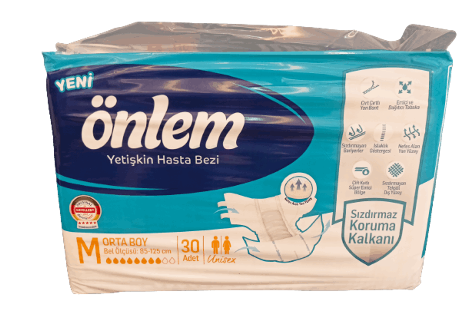 Onlem Adult Diaper Belt M 30's Pack - Arogga Online Pharmacy
