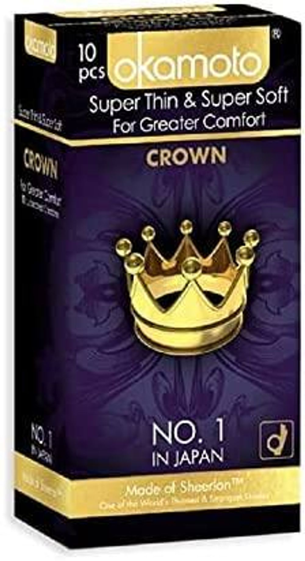 Okamoto Super Thin & Super Soft For Geater Comfort 10's Pack - Arogga ...