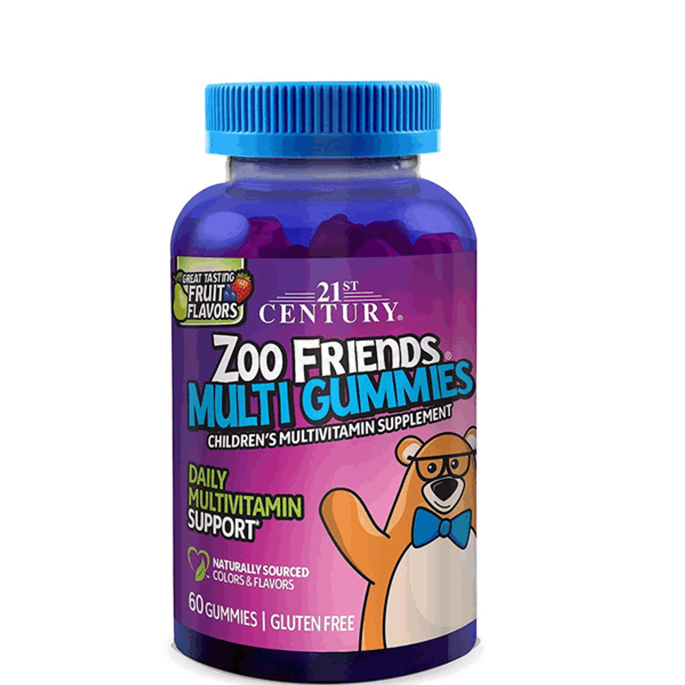21st Century Zoo Friends Multivitamin Gummy - Arogga Online Pharmacy