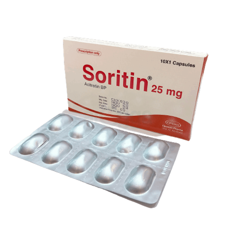 Soritin 25mg Capsule - Arogga Online Pharmacy