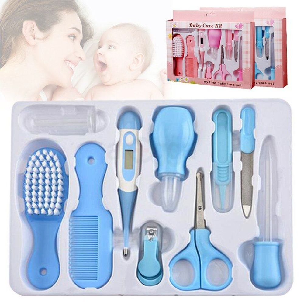 Baby Health Care Kit Newborn Kid Care Baby Kit Grooming Set Thermometer ...