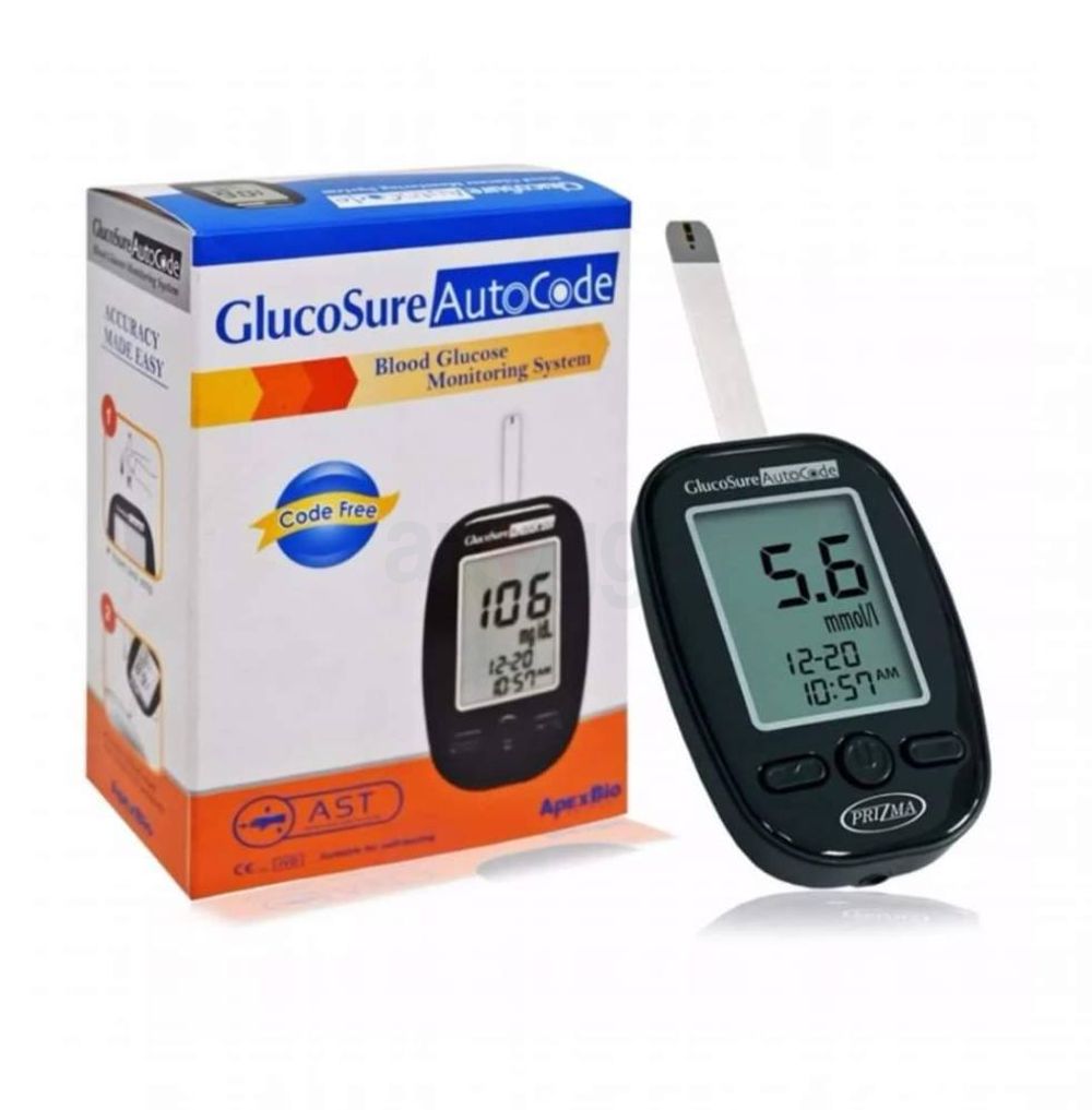 GlucoSure Auto Code Blood Glucose Test Monitor - Arogga Online Pharmacy