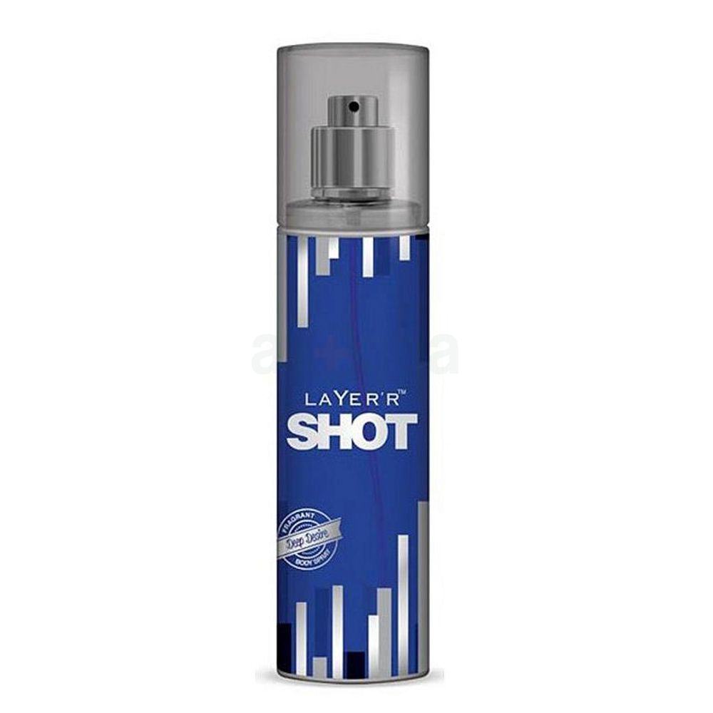 Layer'r Shot Deep Desire Body Spray for Men 135ml - Arogga Beauty Store