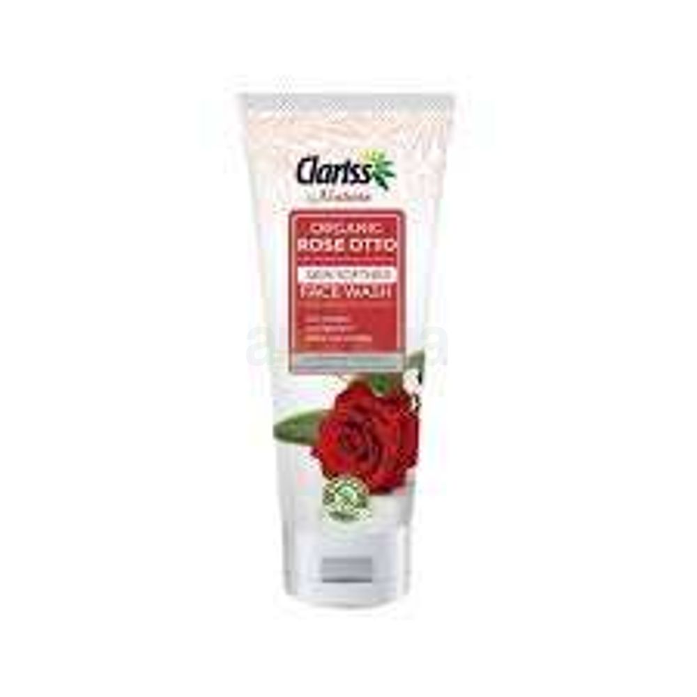 Clariss Organic Face Wash UAE (Rose Otto) - Arogga Beauty Store