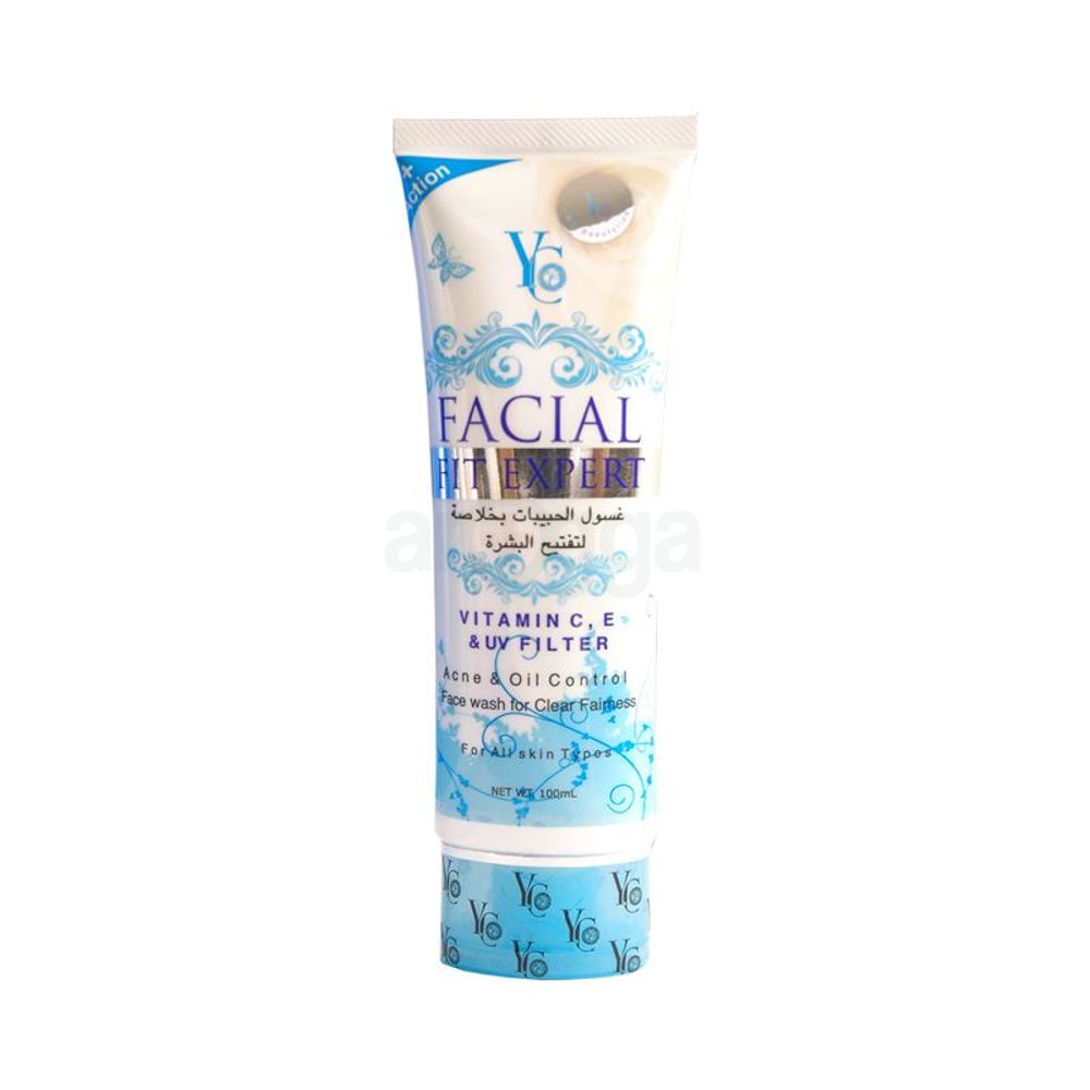 YC Facial Fit Expert Acne & Oil Control Face Wash (Blue) price in ...