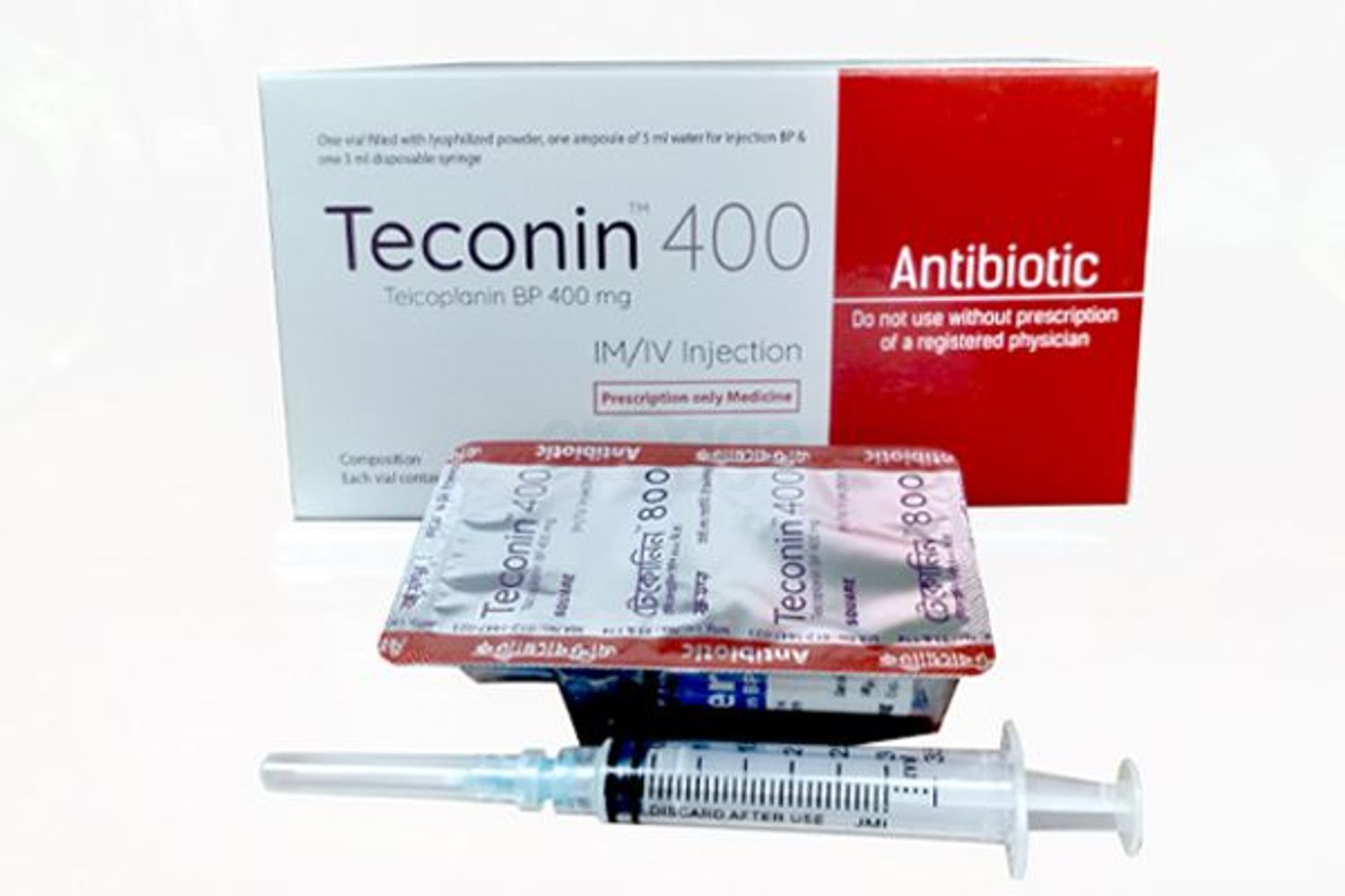 Teconin 400mg/vial Injection - Arogga Online Pharmacy