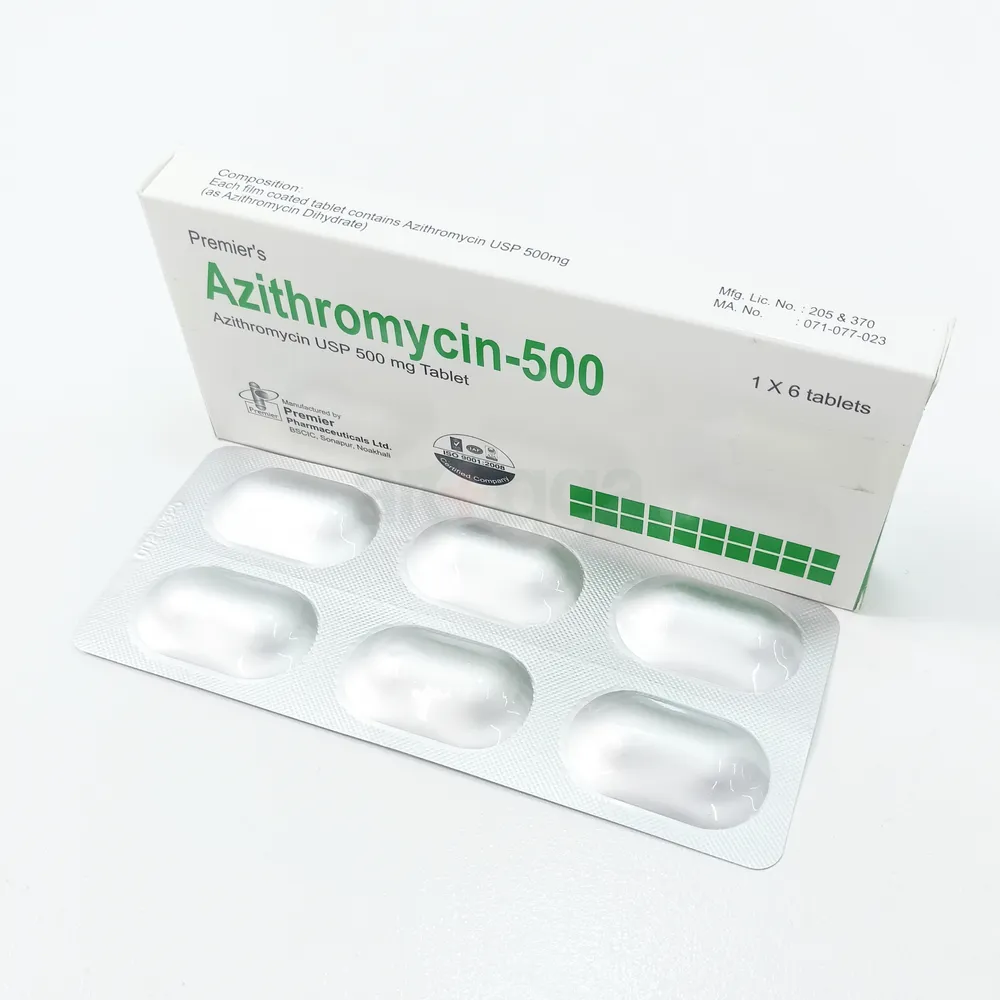 Azithromycin 500 (Premier's) price in Bangladesh | Arogga Online Pharmacy