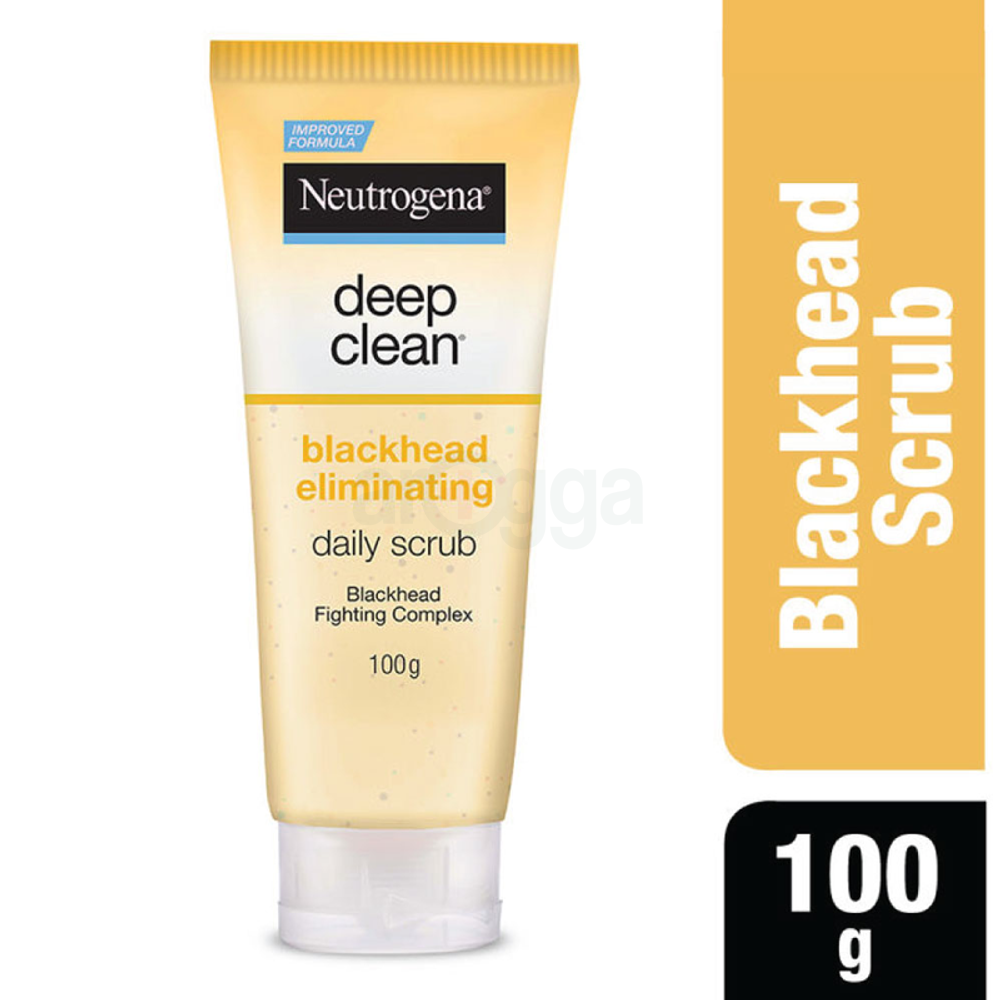 Neutrogena Deep Clean Scrub Blackhead Eliminating Daily Scrub 100gm ...
