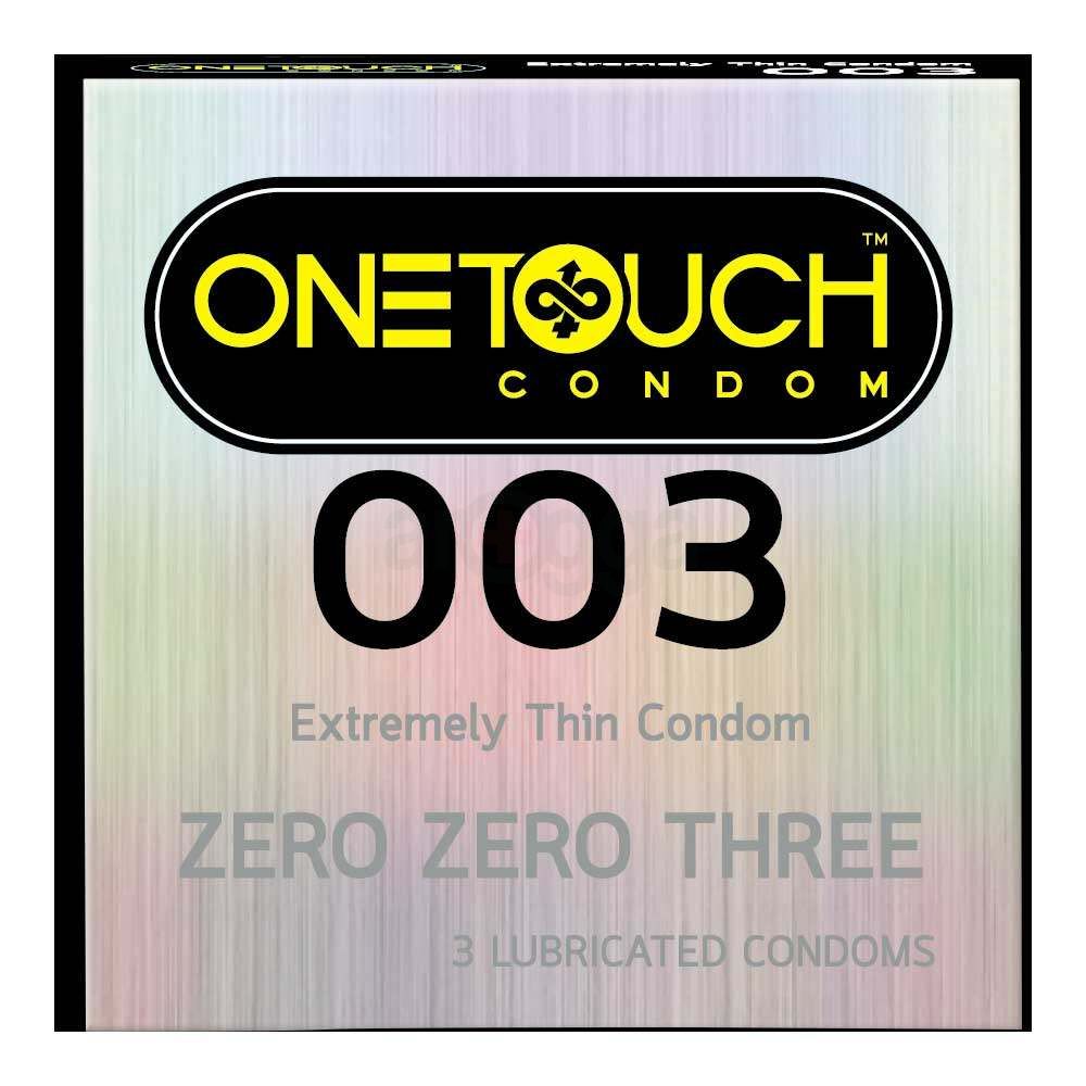 One Touch Condom 003 Extremely Thin Condom 3's Pack - Arogga Online Pharmacy