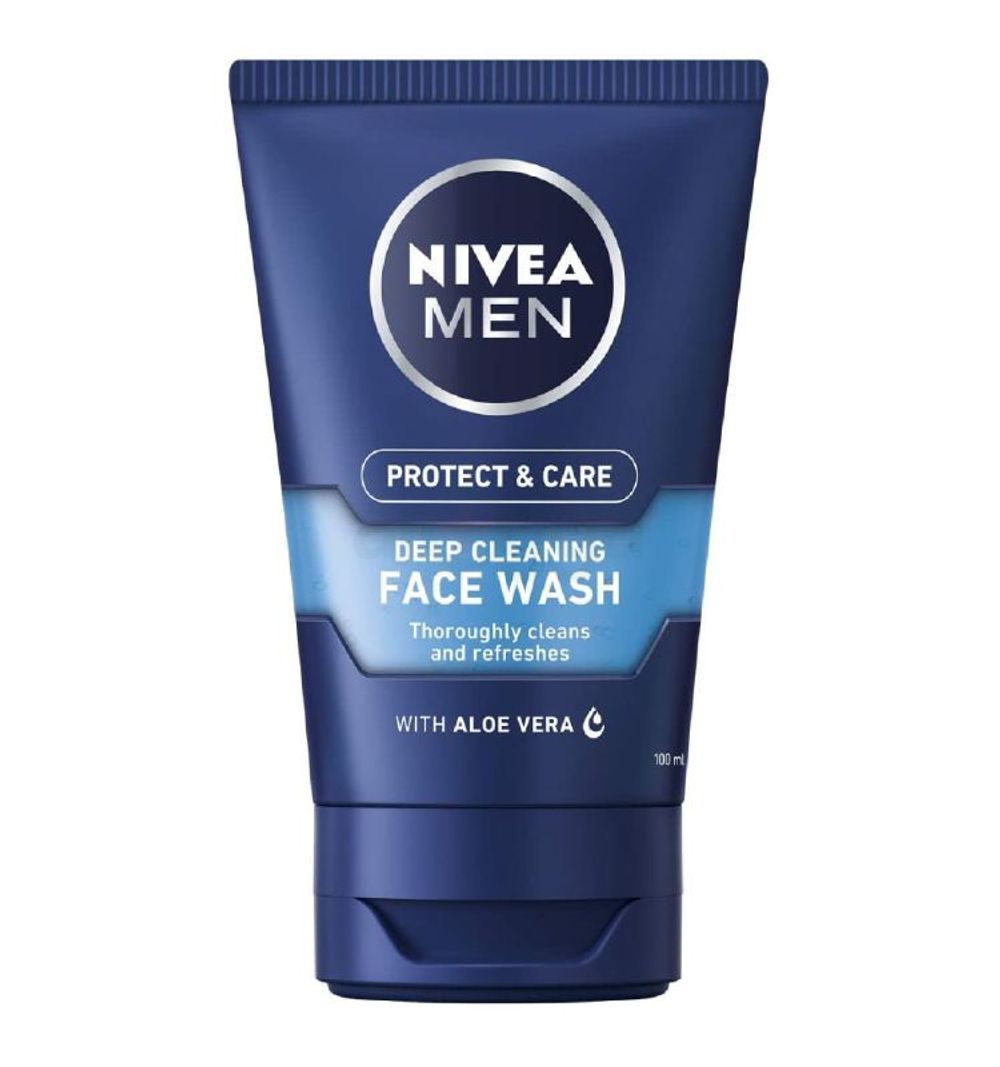 NIVEA MEN Protect & Care Deep Cleaning Face Wash 100ml price in ...