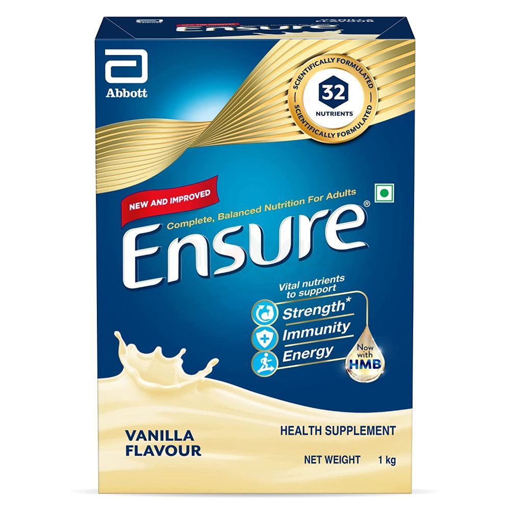 Ensure Vanilla Flavour Complete, Balanced Nutrition Drink for Adults ...