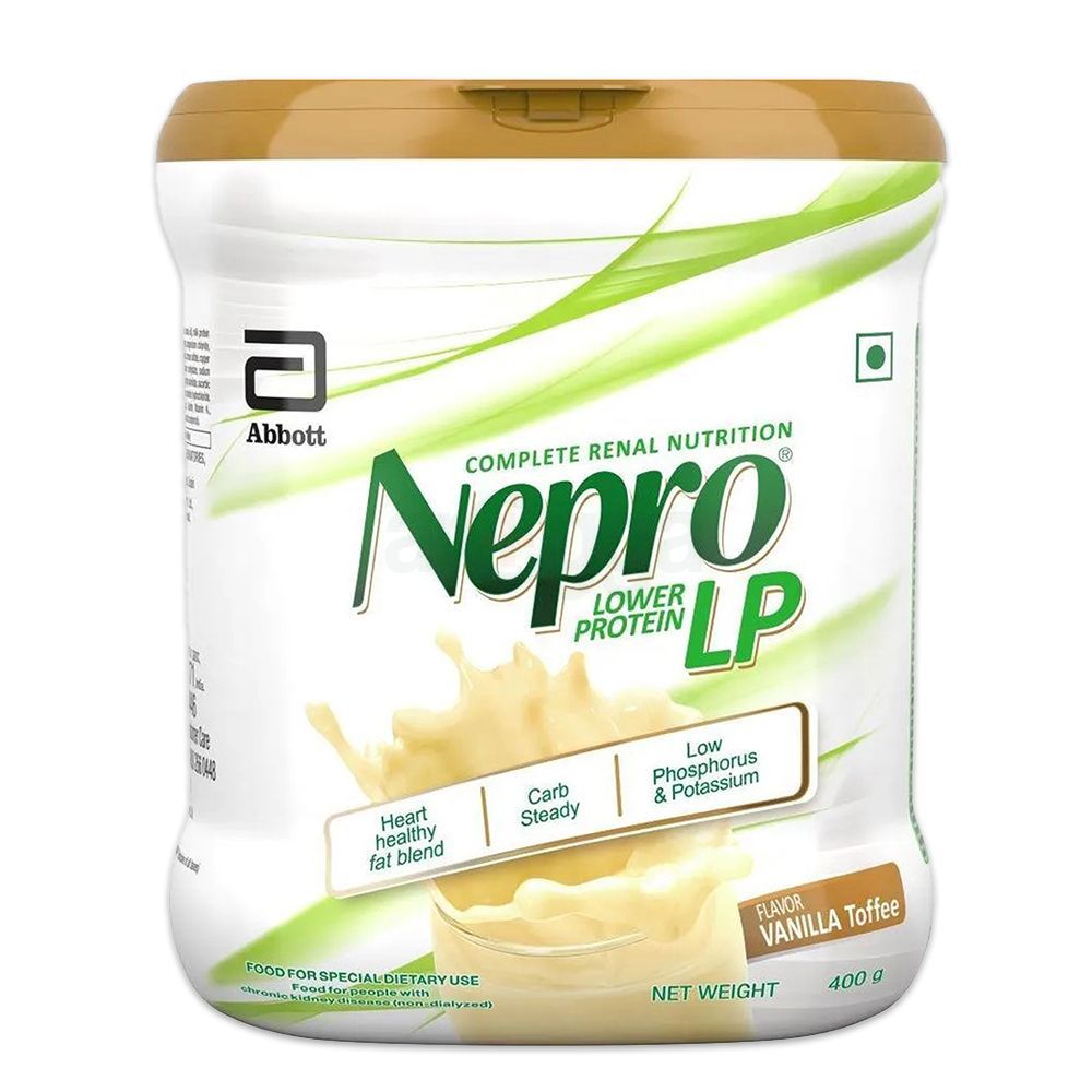 Nepro LP Vanilla Flavour Complete Renal Nutrition 400gm - Arogga Online ...