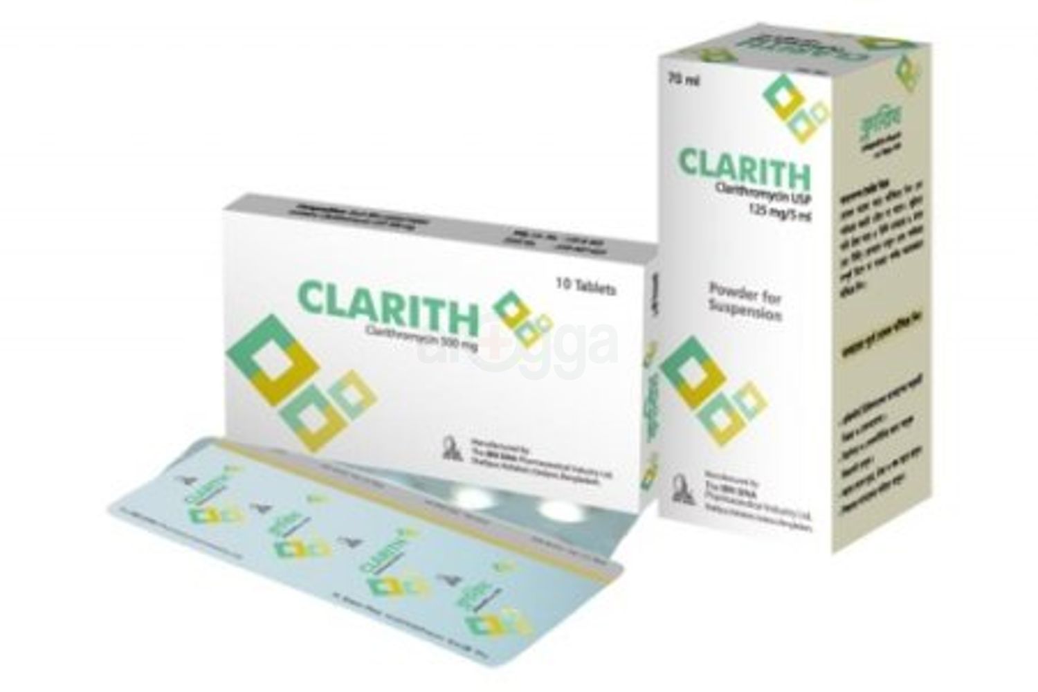 Clarith 125mg/5ml Powder for Suspension - Arogga Online Pharmacy