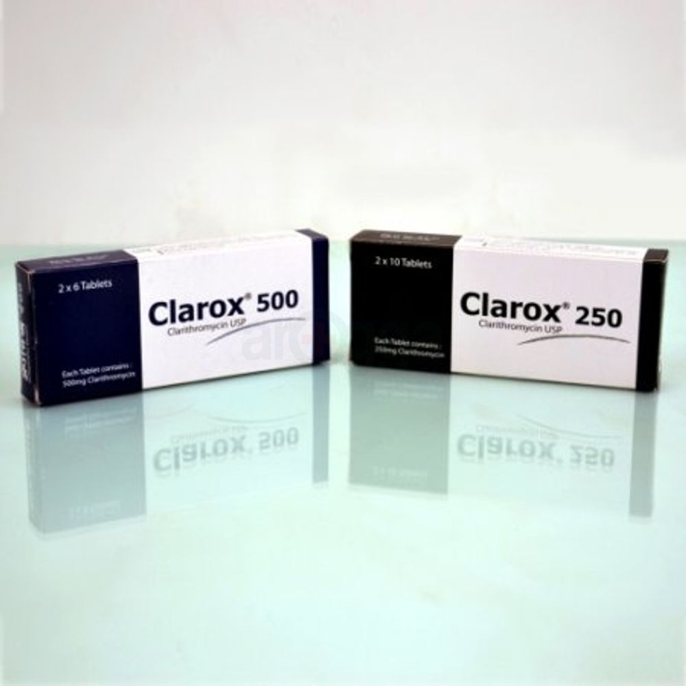 Clarox 250mg Tablet - Arogga Online Pharmacy