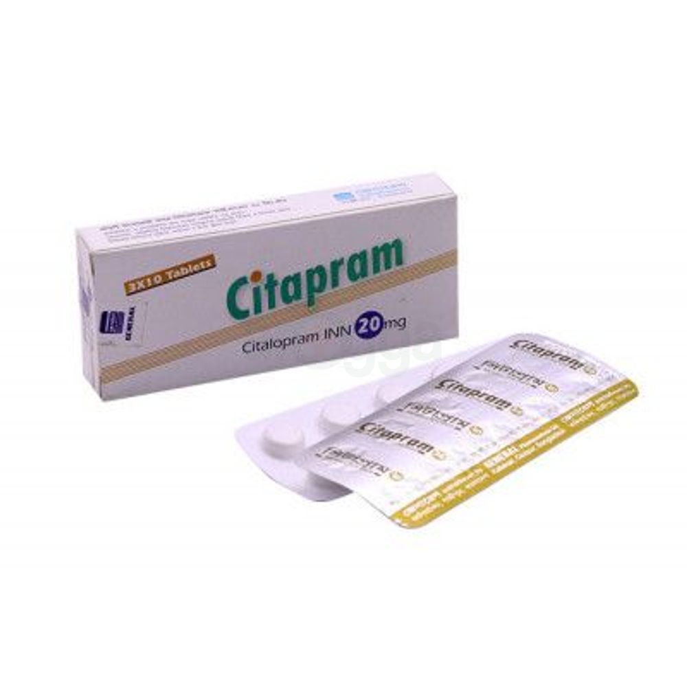Citapram 20mg Tablet - Arogga Online Pharmacy