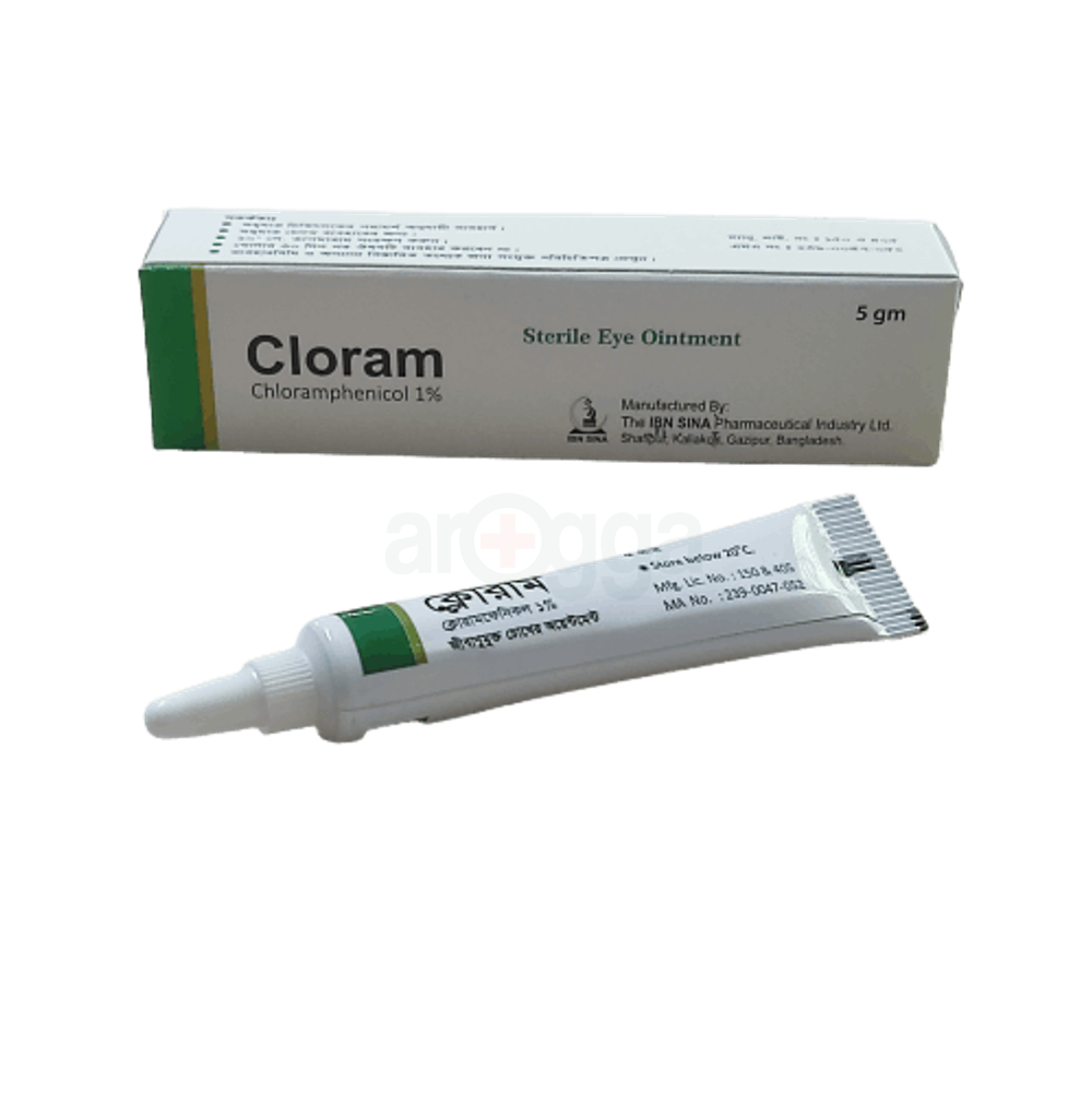 Cloram 1% Eye Ointment - Arogga Online Pharmacy
