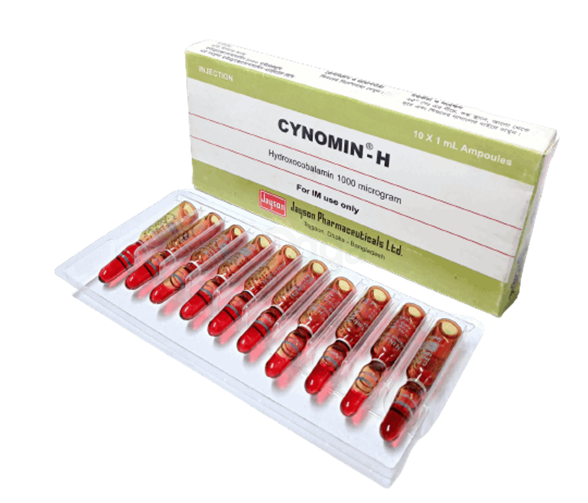 Cynomin H 1mg/ml Injection - Arogga Online Pharmacy