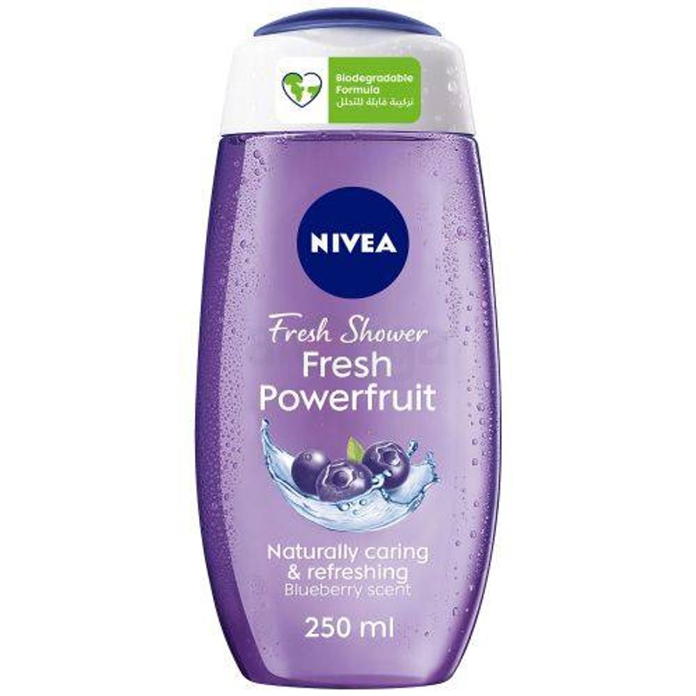 Nivea Fresh Power Fruit Shower Gel 250ml price in Bangladesh | Arogga