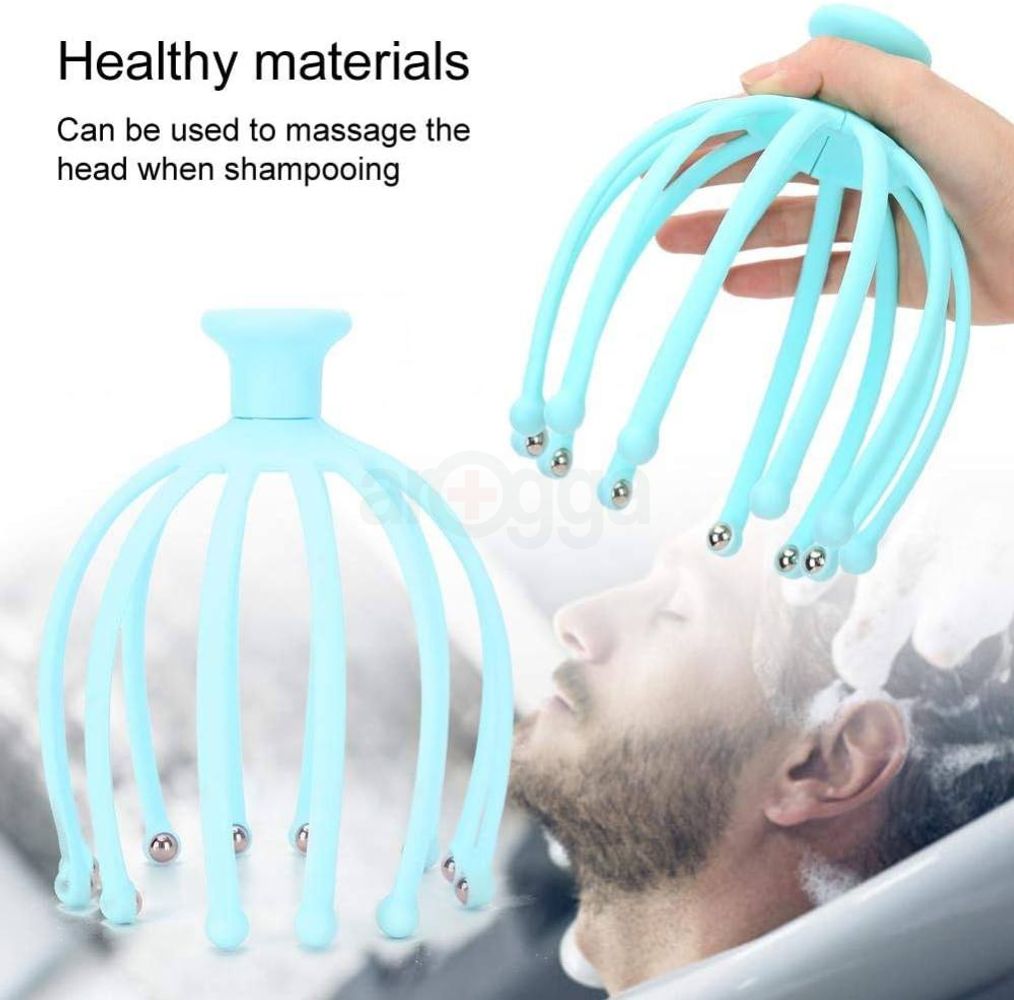 Head Massager Scalp Hair Growth Head Relaxation Stress Reduction Head ...