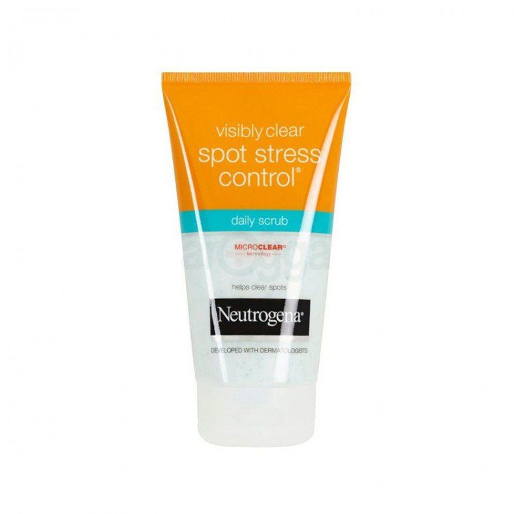 Neutrogena Visibly Clear Spot Stress Daily Scrub with Microclear ...