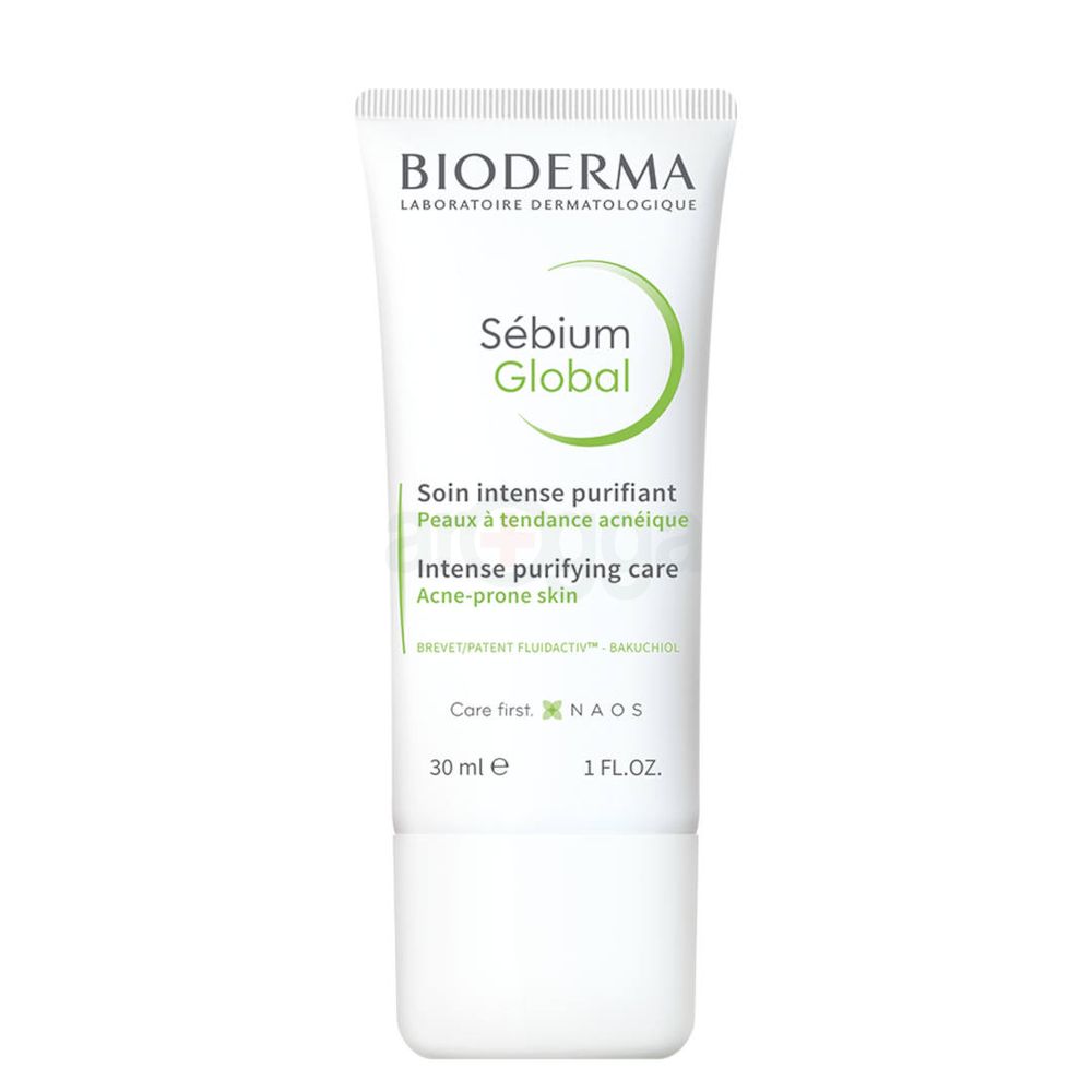 Bioderma Sebium Global Intense Purifying Care Acne Cream for Acne Prone ...