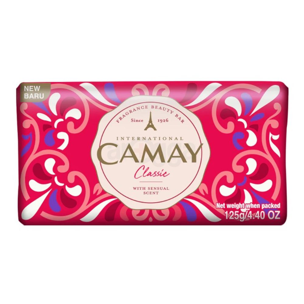 Camay Classic Soap Bar with Sensual Scent (Made in Indonesia) - Arogga ...