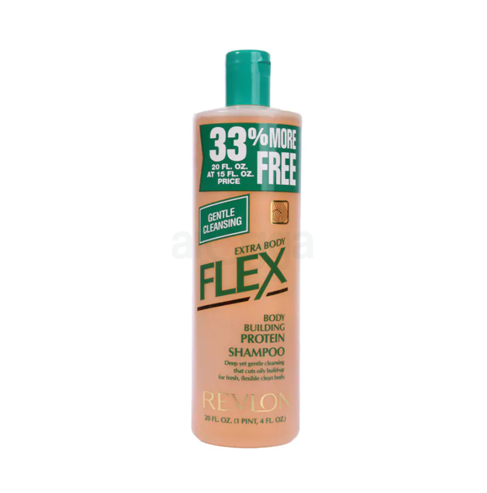 Flex Body Building Protein Gentle Cleansing Shampoo-Extra Body - Arogga ...