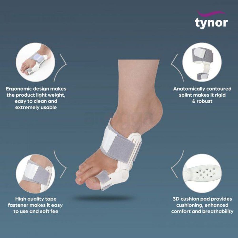 Bunion Splint Tynor Uni (K-14) price in Bangladesh | Arogga