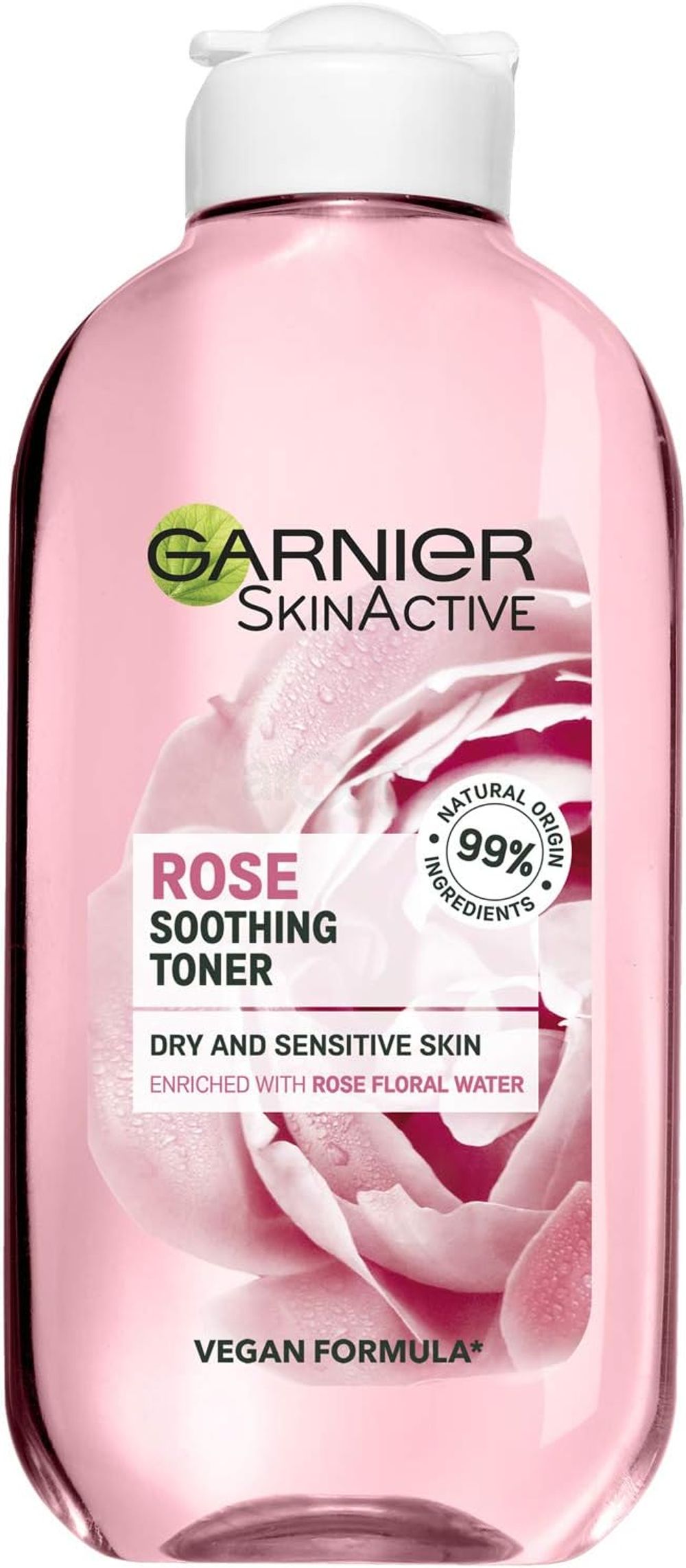 Garnier SkinActive Rose Soothing Toner with Rose Water for Dry ...