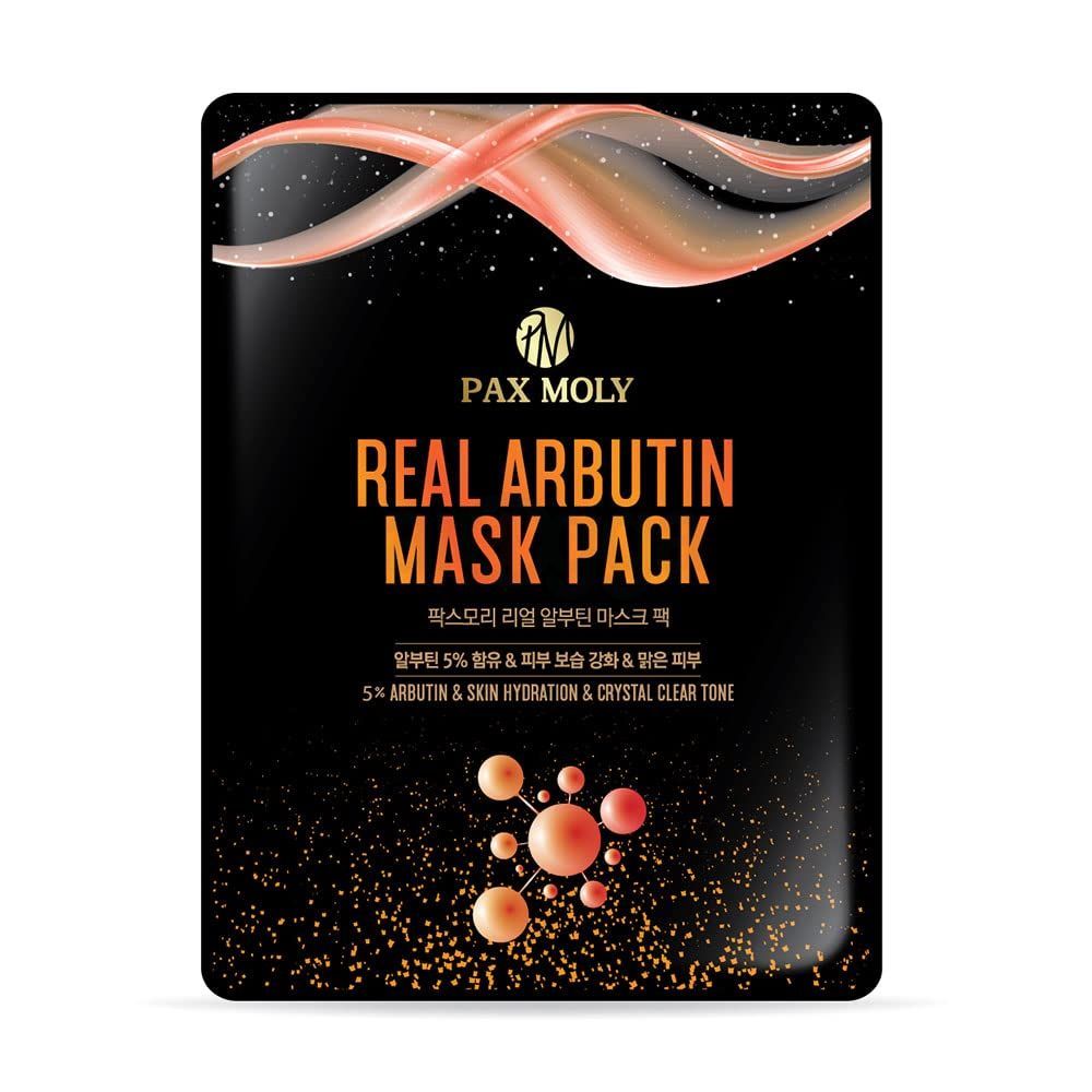 Pax Moly Real Arbutin Mask Pack for Hydration & Crystal Clear Tone ...