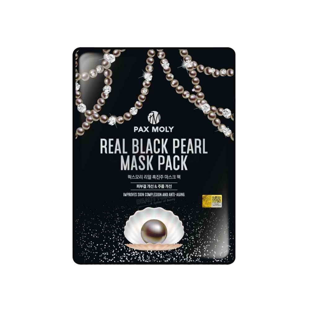 Pax Moly Real Black Pearl Mask Pack for Improving Skin Complexion ...