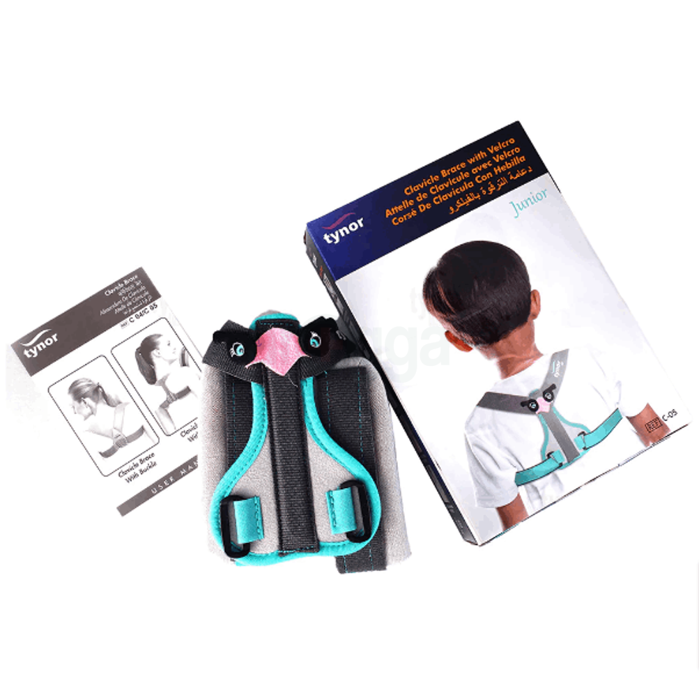 Clavicle Brace With Fastening Tape Junior Tynor CH (C-05) - Arogga ...
