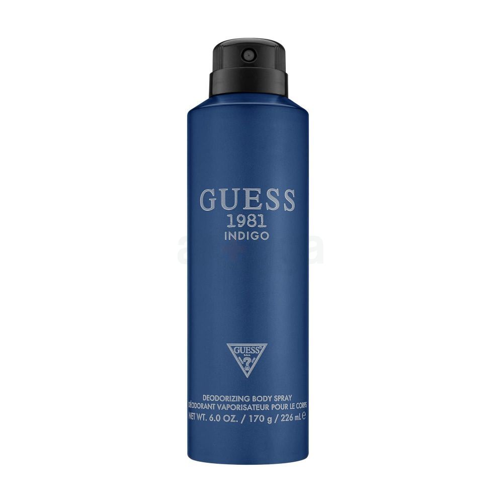 Guess 1981 Indigo Deodorizing Body Spray for Men - Arogga Beauty Store
