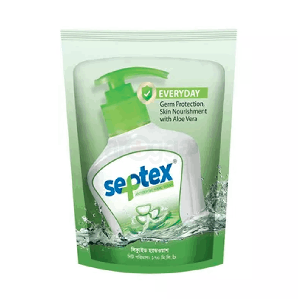 Septex Everyday Antiseptic Hand Wash Refill price in Bangladesh | Arogga