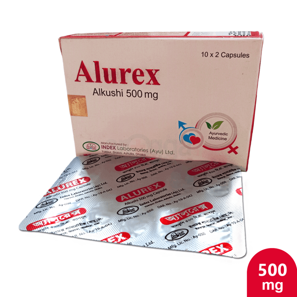 Alurex 500mg capsule - Arogga Online Pharmacy