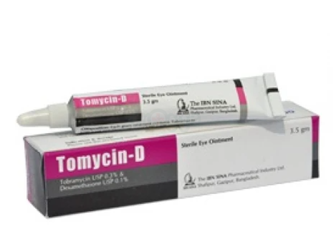 Tomycin-D 3.5gm Ophthalmic Ointment - Arogga Online Pharmacy