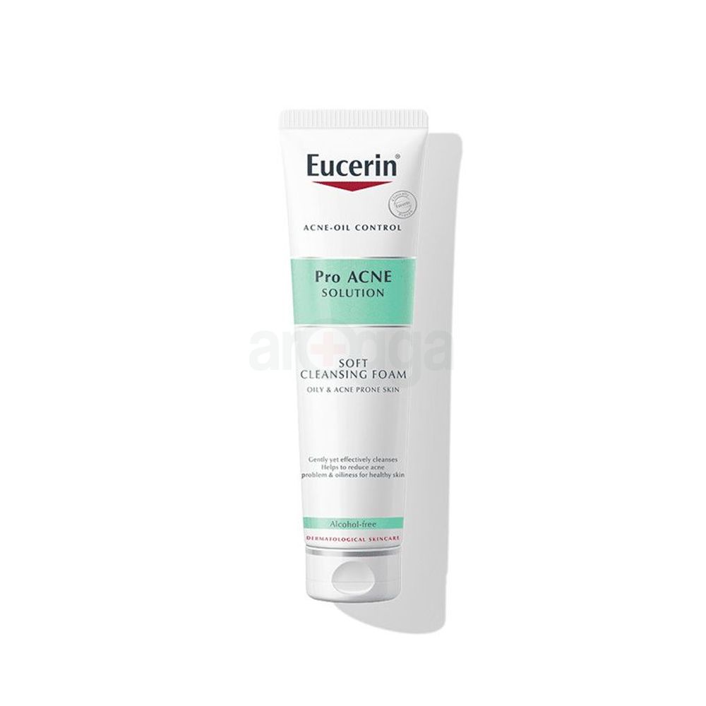 Eucerin Acne-Oil Control Pro Acne Solution Soft Cleansing Foam for Oily ...