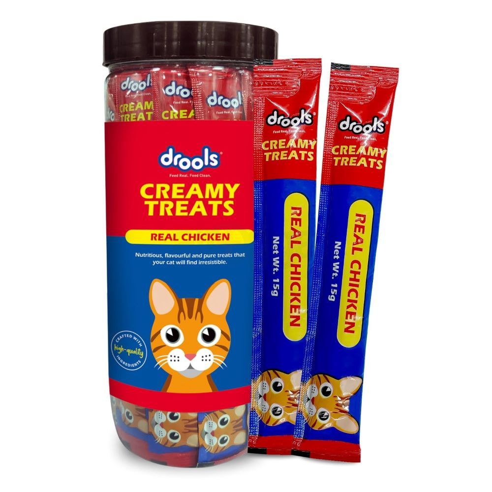 Drools Creamy Treats Cat Real Chicken - 15g Pack - Arogga Online Pharmacy