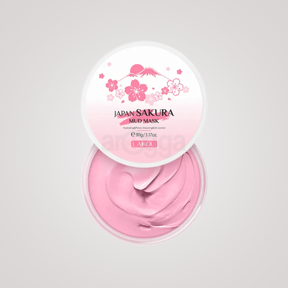LAIKOU Japan Sakura Mud Mask - Arogga Beauty Store