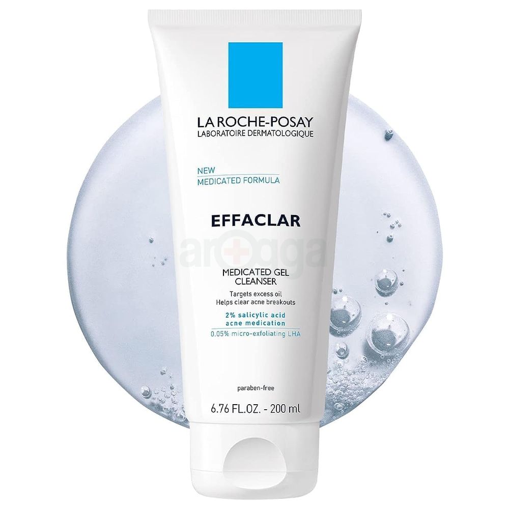 La Roche Posay Effaclar Medicated Gel Cleanser - Arogga Beauty Store