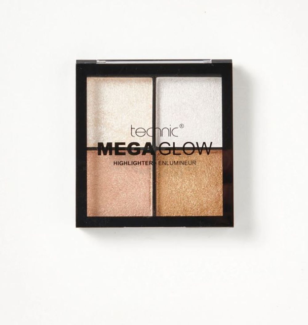 Technic Matte Mega Glow 4 Palette Highlighter - Arogga Beauty Store