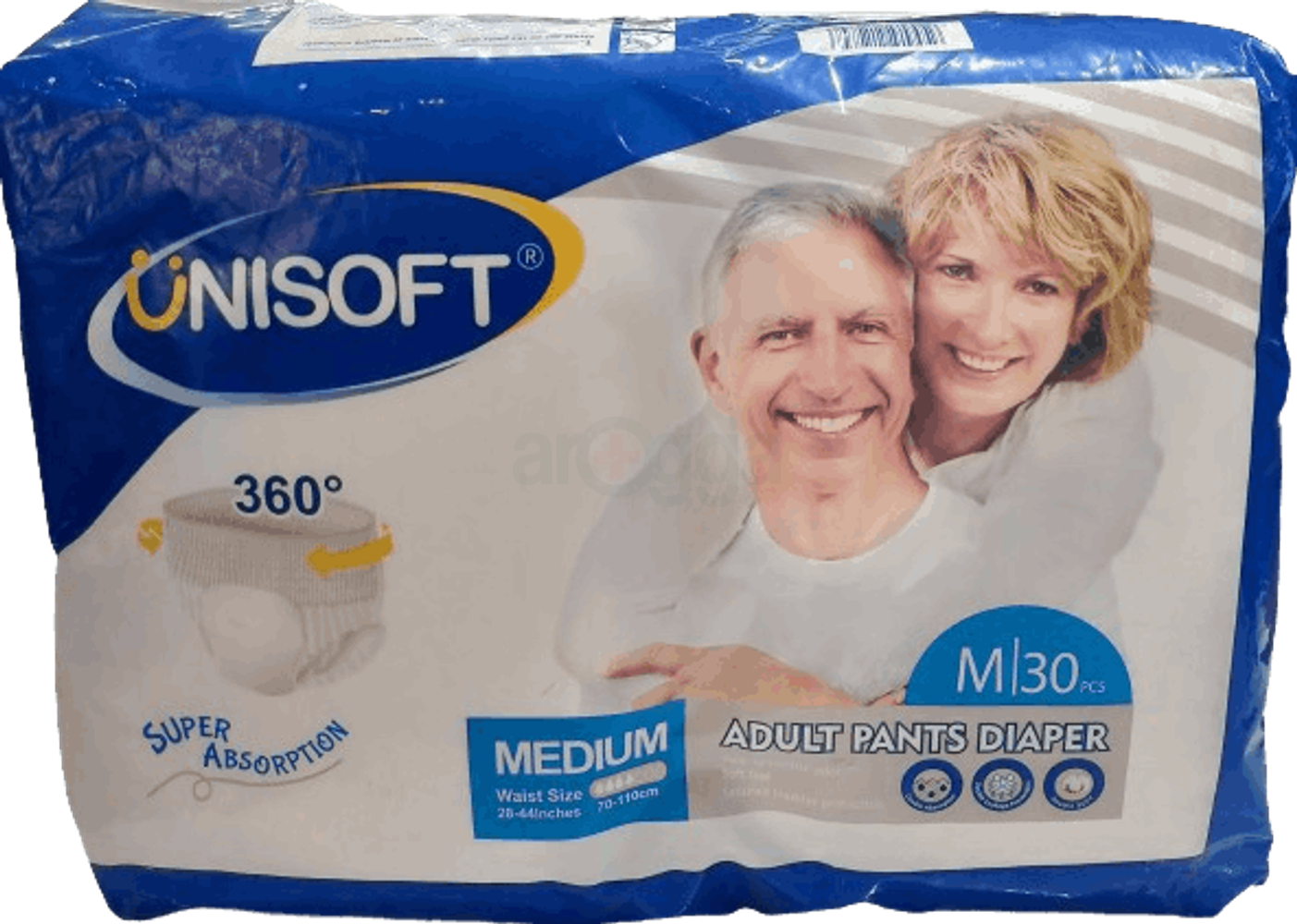 Adult Diaper Pant System (Unisoft) M 30's Pack price in Bangladesh | Arogga