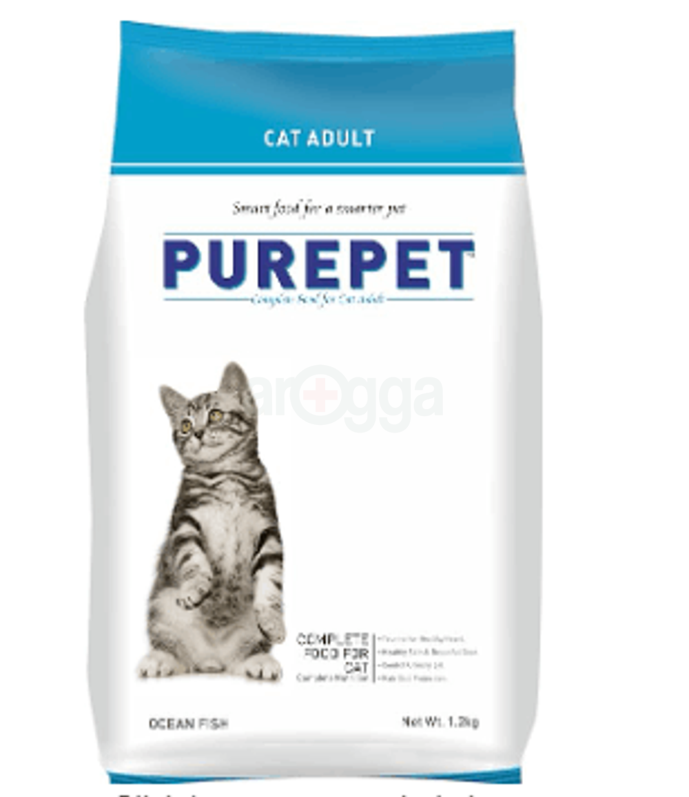 Pure Pet Adult Cat Food Ocean Fish - 7kg Pack - Arogga Online Pharmacy