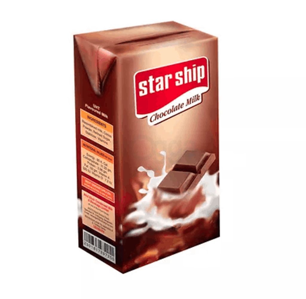 Starship Chocolate Milk 200ml - Arogga Ltd