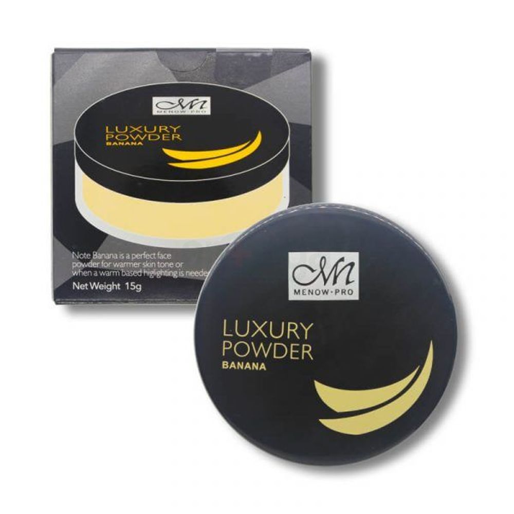 Menow Banana Luxury Loose Powder - Arogga Beauty Store