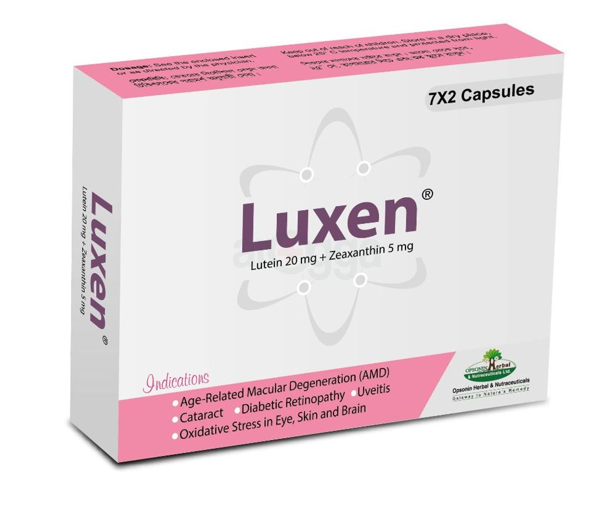 Luxen 20mg+5mg Capsule - Arogga Online Pharmacy